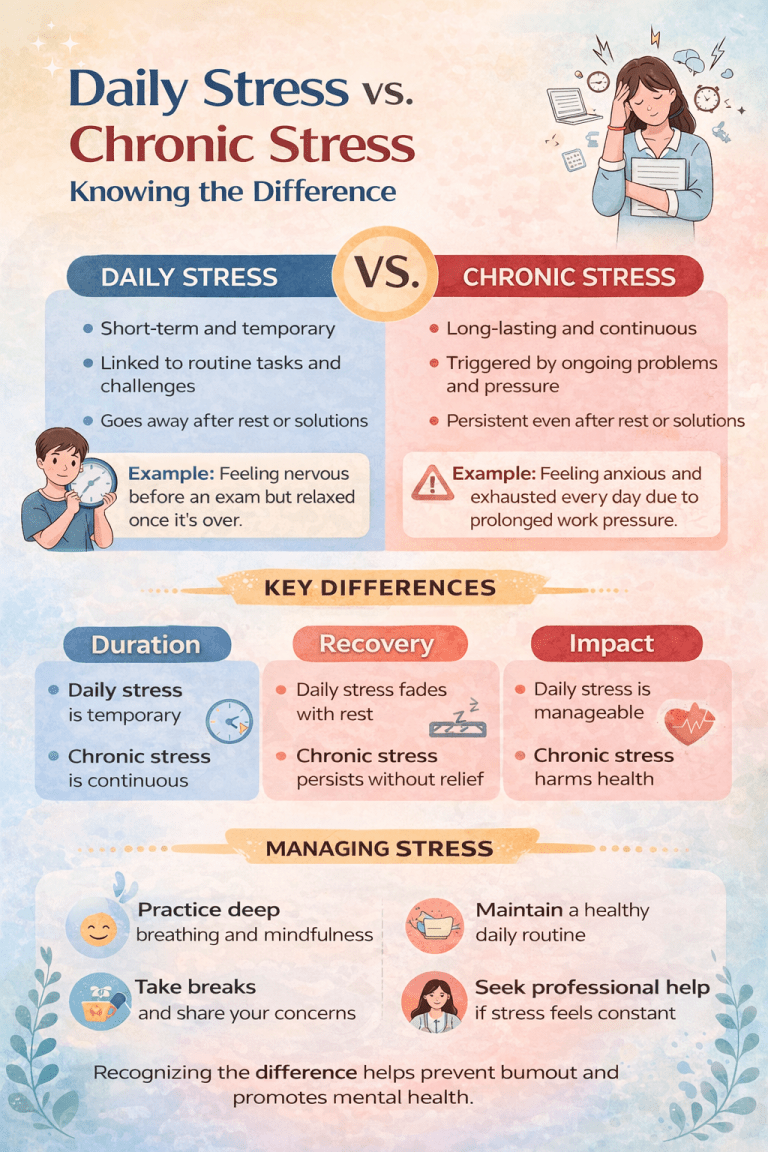Daily Stress vs. Chronic Stress: Knowing the Difference – Pioneer Edge