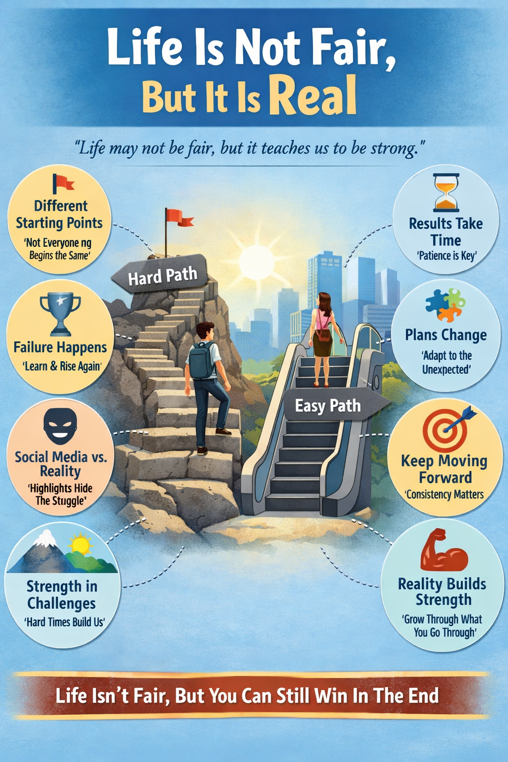 Life Is Not Fair, But It Is Real – Pioneer Edge